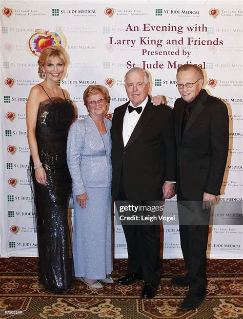 Shawn Southwick King Agnes Heisley Michael Heisley And Larry King News Photo Getty Images