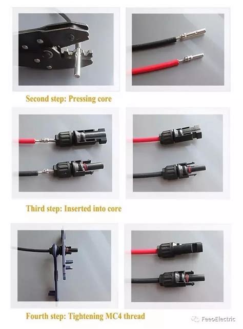 How To Crimp R Type Mc4 Connector News Yueqing Feeo Electric Co Ltd