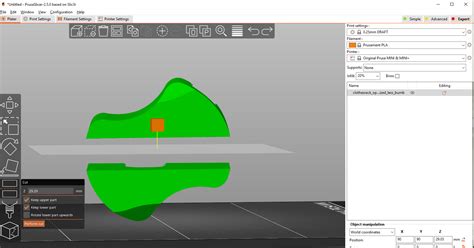 Cut Tool Will Not Cut Unless There Is An Object · Issue 9629 · Prusa3d