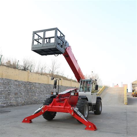 4 Ton 17m Multi Function Chinese Farming Telehandler With 4000kg Capacity Factory Price