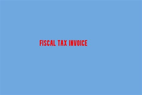 What Is A Tax Invoice Lucent Consultancy