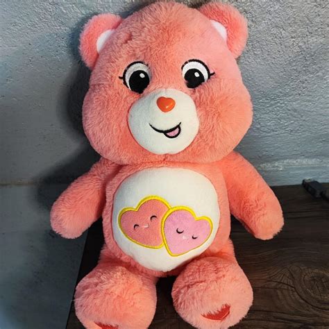Care Bears Plush 2020 Love A Lot Pink Heart Bear Depop