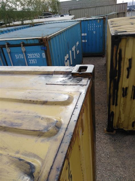 How To Remove Shipping Container Rust