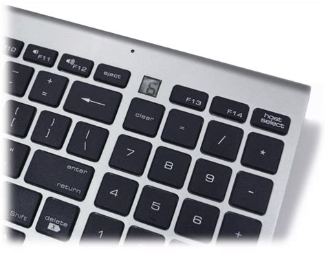 Multi Link Bluetooth Keyboard With Numeric Keypad Digimore