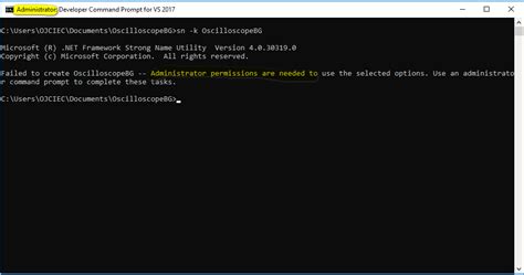Administrator Command Prompt