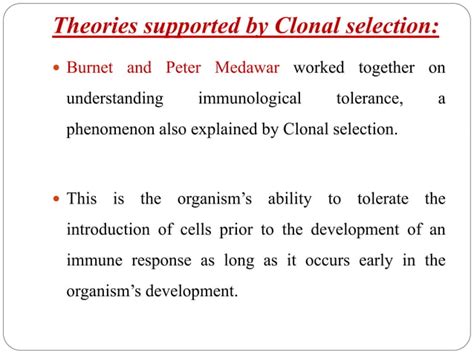 Clonal Selection Theory Pptx Genetics Science Clonal Selection Theory Pptx Genetics Science