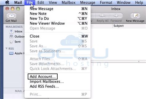 How To Setup POP3 Account In Mac Mail AccuWebHosting