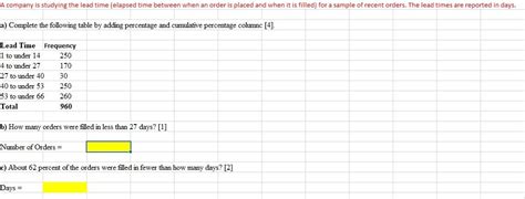 solved a complete the following table by adding percentage
