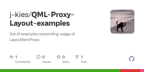 Github J Kiesqml Proxy Layout Examples Set Of Examples Presenting