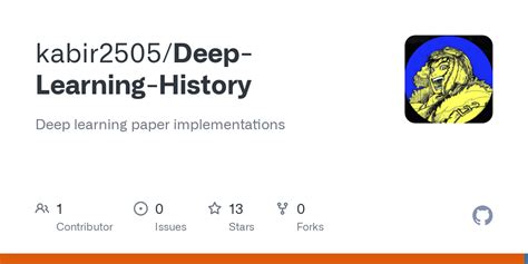 Github Kabir2505 Deep Learning History Deep Learning Paper Implementations