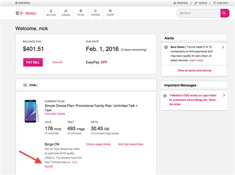 Here S Where You Ll Find T Mobile S New Binge On Settings
