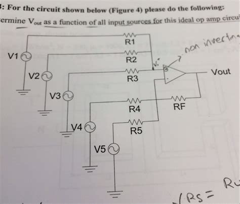 Solved For The Circuit Shown Below Figure Please Do The Chegg