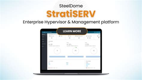 Matt Degennaro On Linkedin Stratiserv Enterprise Virtualization Hypervisor And Management Platform