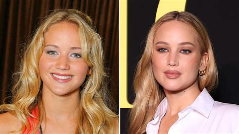 Has Jennifer Lawrence Had Plastic Surgery Then Now Photos Life And Style
