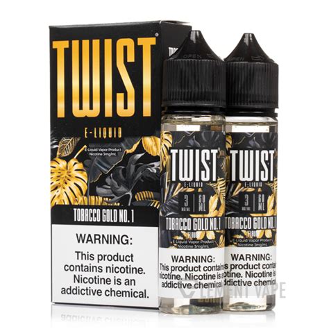 Tobacco Gold No 1 Twist E Liquid 120ml Twist Vape Juice