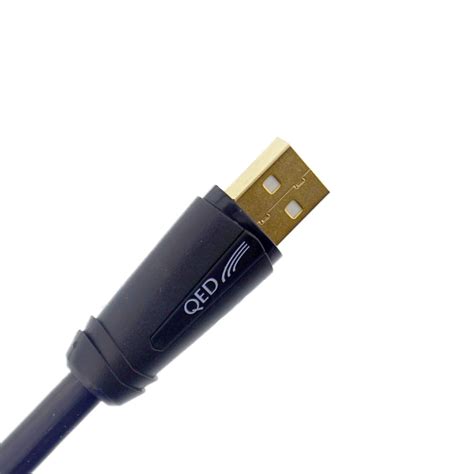 QED Reference High Resolution USB Type A To Type B USB Cable CMY