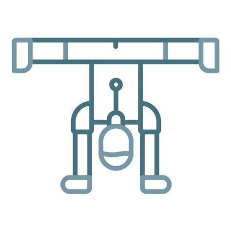 Headstand Line Two Color Icon 16844350 Vector Art At Vecteezy