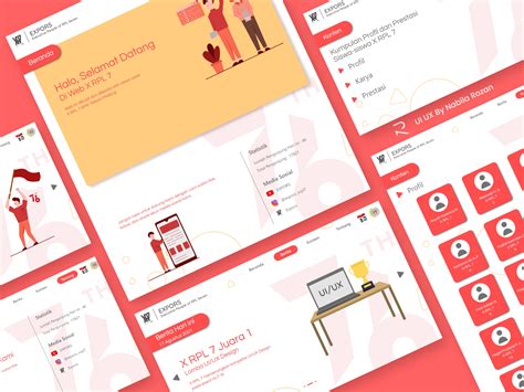 UI UX Class Website By Nabila Rozan On Dribbble UI UX Class Website By Nabila Rozan On Dribbble