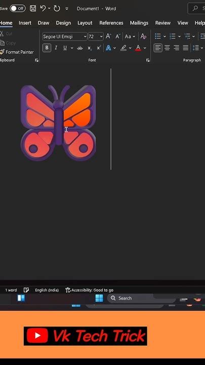 Butterfly 🦋 Symbol Code In Wordpad Butterfly Computer Vktechtrick