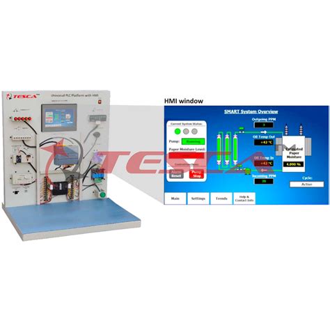 Universal PLC Siemens Trainer With HMI