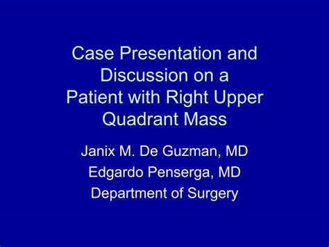 Pdf Cpd Right Upper Quadrant Mass Jdeguzmancpd Right Upper