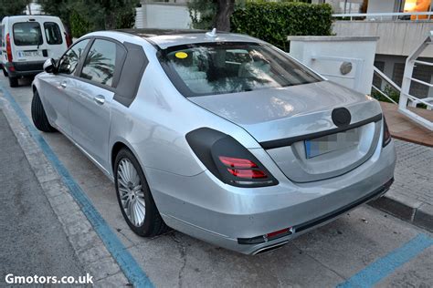 Mercedes S Class Extra Long Wheelbase Spied Emercedesbenz