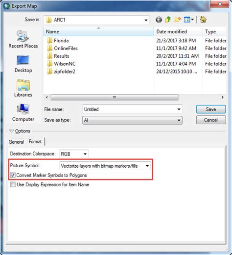Faq What Are Some Of The Considerations When Exporting A Map From Arcmap To Adobe Illustr