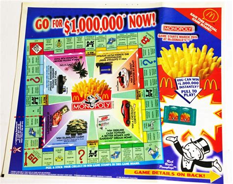 Mcdonalds Monopoly 2024 Rare Pieces