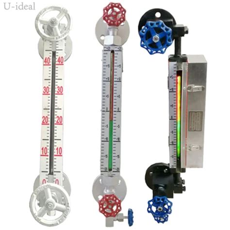 Glass Tube Level Indicator Direct Reading Liquid Level Sensor Level Indicator And Water Level