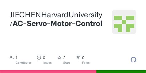 Github Jiechenharvarduniversity Ac Servo Motor Control