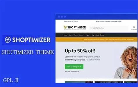 Shoptimizer Theme Gpl The Fastest Woocommerce Theme Gpl Ji