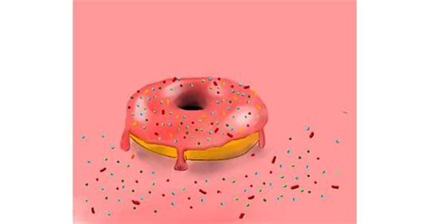 Drawing Of Donut By Mini Drawize Gallery