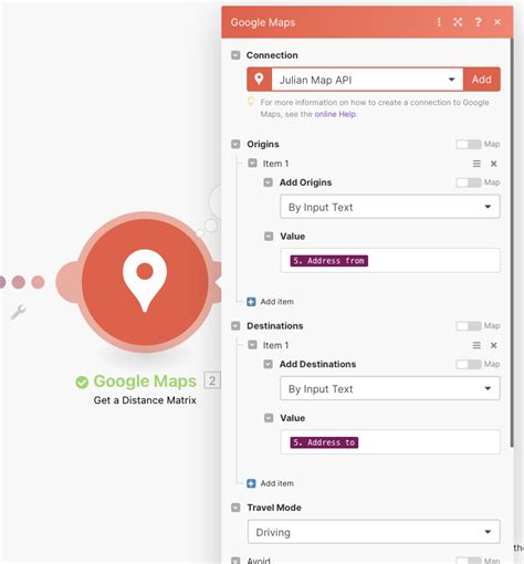 Calculate Mileage With Native Knack Maps Ask Developers Knack