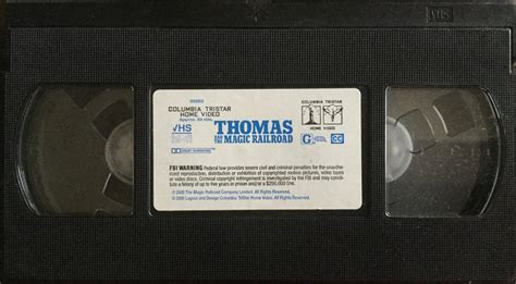 Thomas And The Magic Railroad Vhs Tape By Jack1set2 On Deviantart