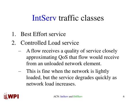 Ppt Integrated Service Intserv Versus Differentiated Service