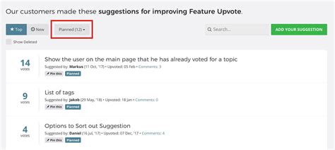 Trello Roadmap Alternative Feature Upvote