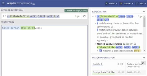 Regex How To Extract Date Only From A File Name Using C Stack Overflow