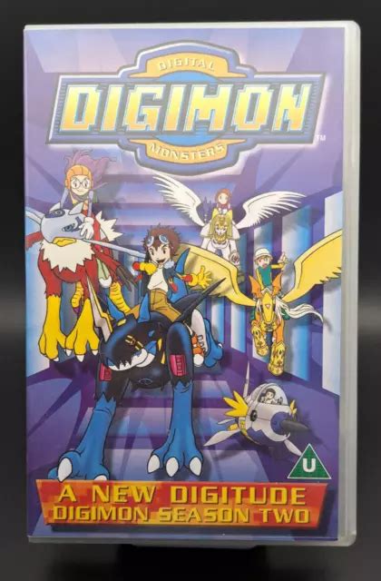 Digimon Digimon Monsters Vhs Tape Digimon Season Two Pal Free Uk