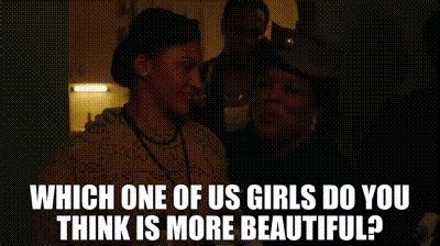 Yarn Which One Of Us Girls Do You Think Is More Beautiful A League
