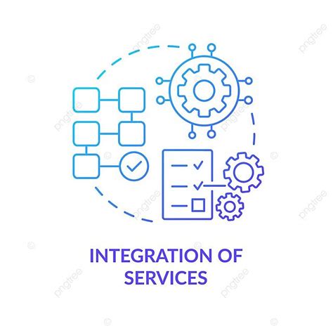 Integration Of Services Blue Gradient Concept Icon Transport Travel Logo Vector Transport