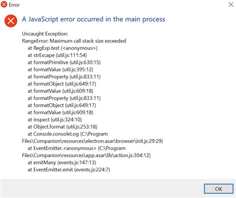 No Connection And Js Errors · Issue 967 · Bitfocuscompanion · Github
