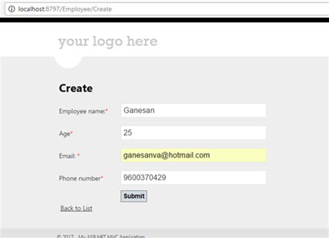 Angularjs Validation In Mvc Maria Academy
