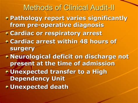 Clinical Audit Ppt