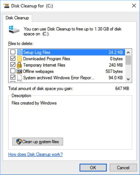 Freeing Up Disk Space By Deleting Old OS Files Tips Net