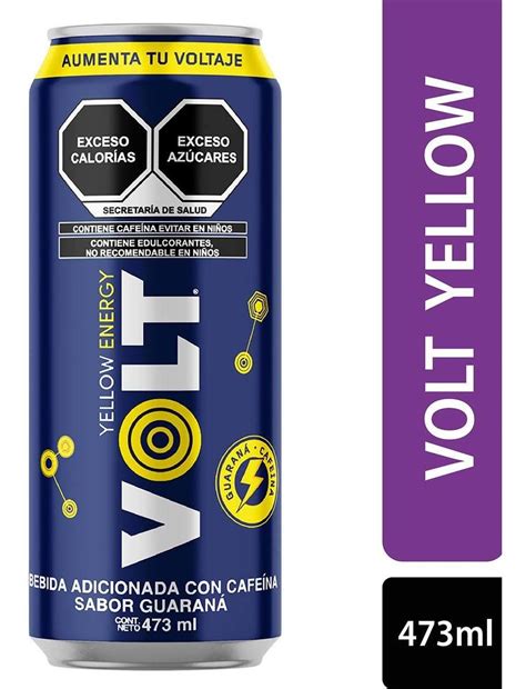 Bebida Energizante Volt Yellow 473 Ml Mercadolibre