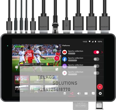 YOLOLIV YoloBox Pro All In One Portable Multi Cam Live Streaming Studio Encoder Recorder