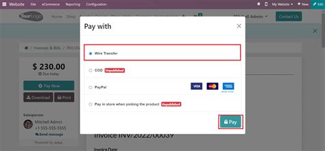 How To Configure Invoice Online Payment In The Odoo 16 Accounting