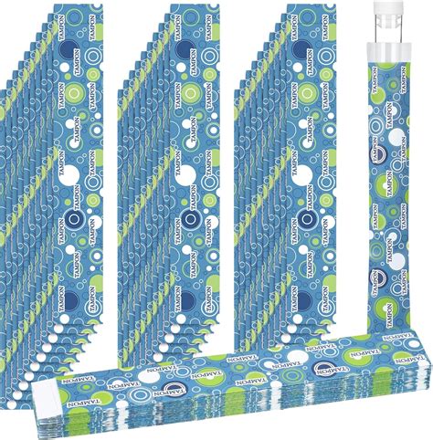Copkim 100 Pieces Secret Tampon Flask Wrappers Tampon Reusable Wrappers Reusable