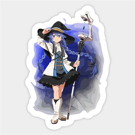 Roxy Migurdia Mushoku Tensei By Nagai Anime Funny Stickers Anime