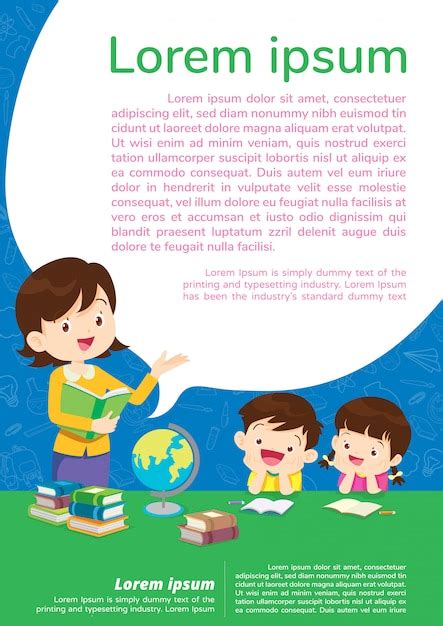 Premium Vector Education Background Poster